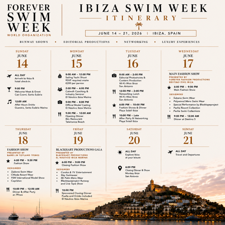 Forever Swim Week Fashion Shows | Ibiza Spotlight